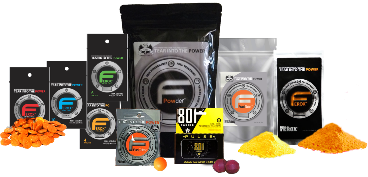 Ferox Fuel Tabs - Ahorrador de Combustible, Gasolina, Diesel, GLP